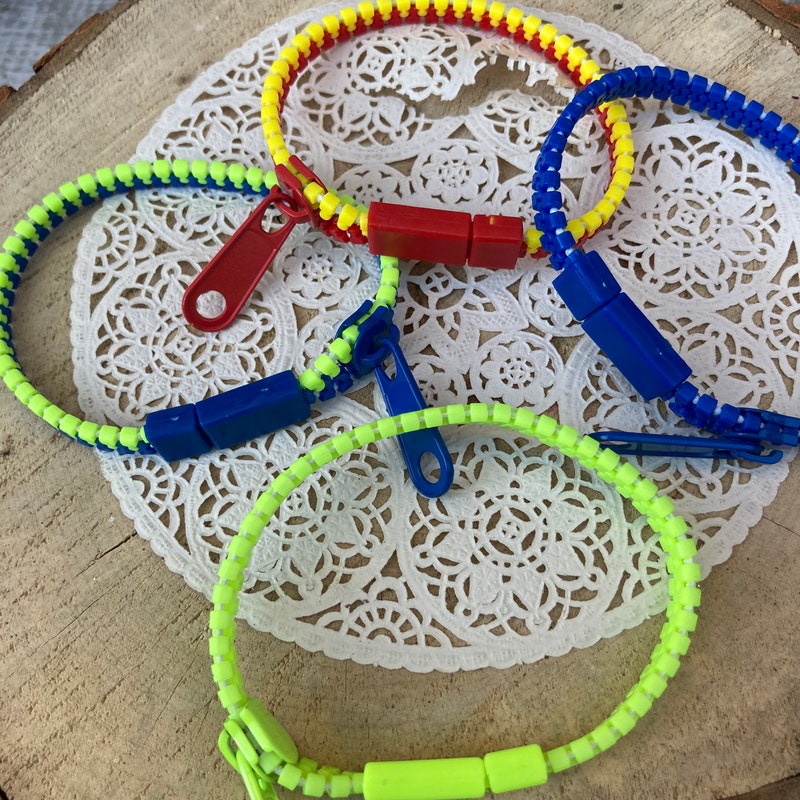 Zipper Bracelet - Etsy