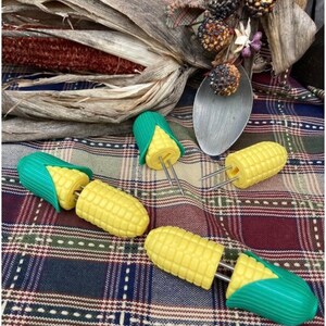 Corn Cob Holders-interlocking Corn Cob Picks - Etsy