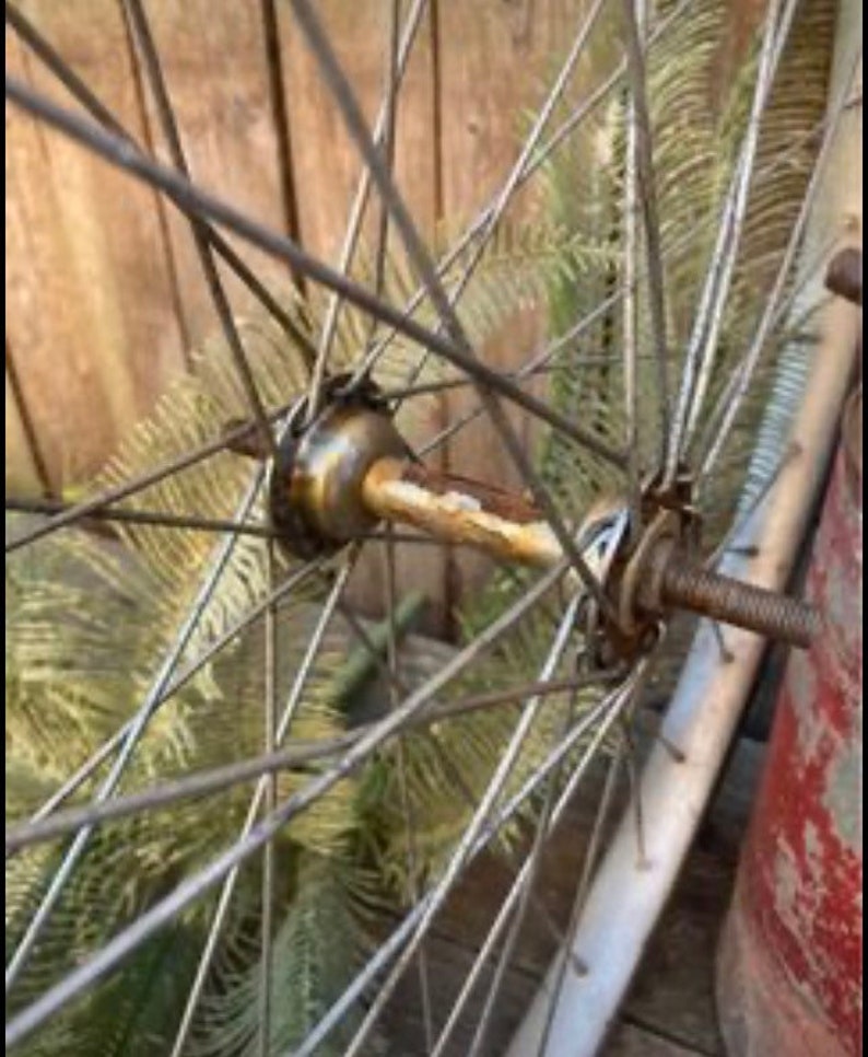 Bike Rim-wheel Decor-yard Art-crafting Wheel Rim-metal Rim - Etsy