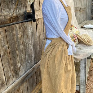 Prairie Style Apron-country Style Apron-full Smock - Etsy
