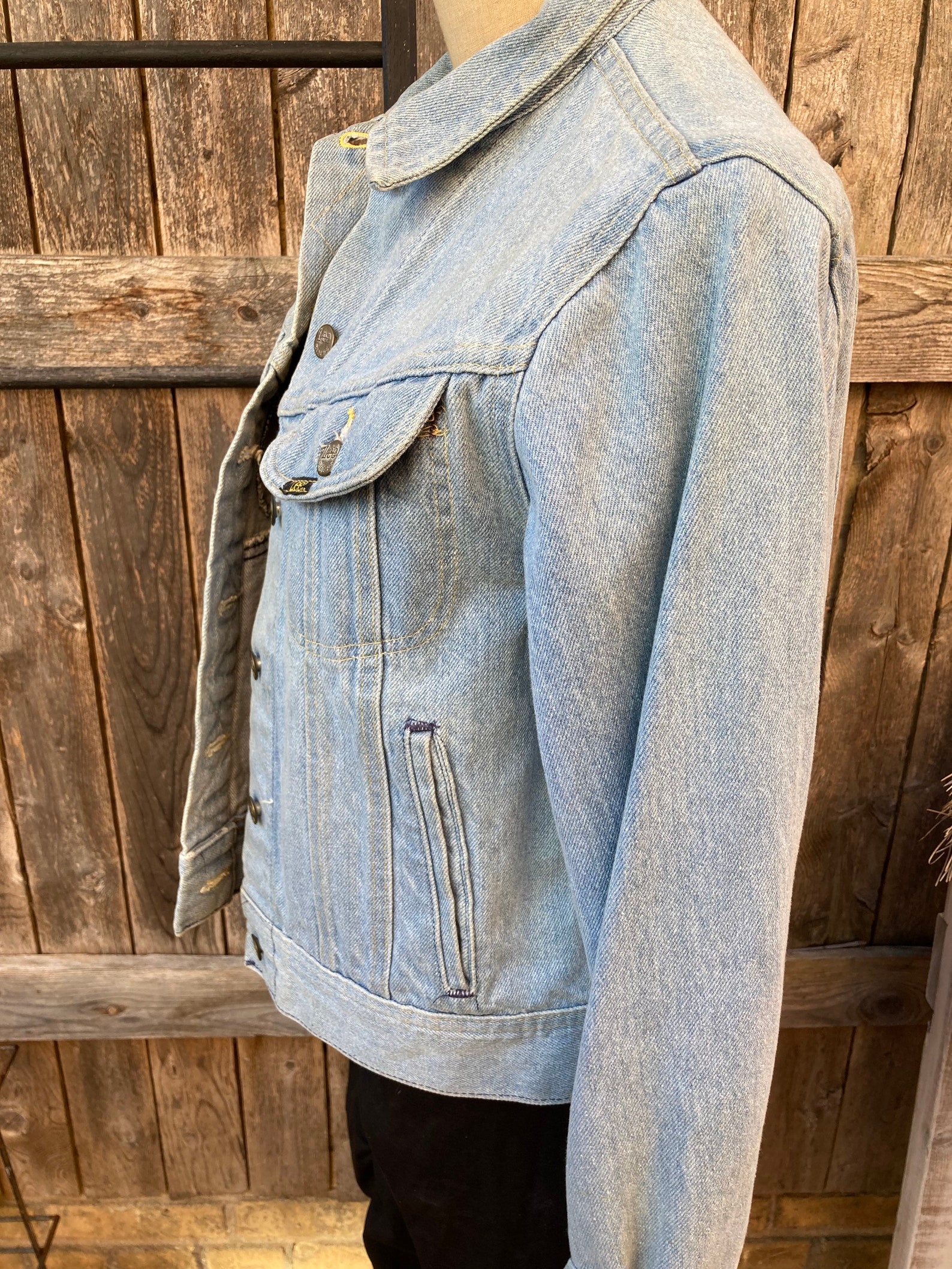 Pop Star Madonna-lee Jean Jacket-1990s Madonna Album Cover - Etsy