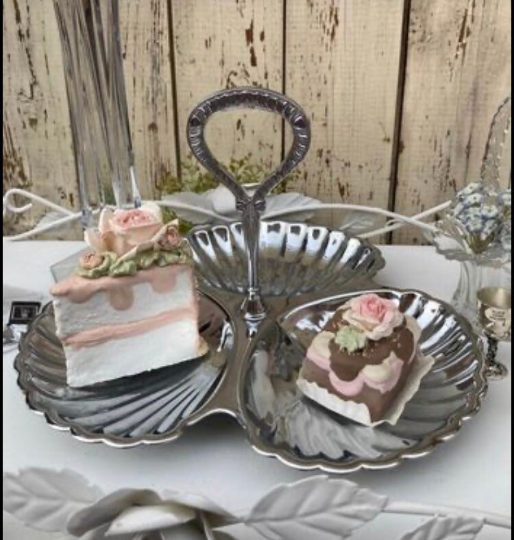 Shell Serving Tray-silver Shell Serving Dish - Etsy