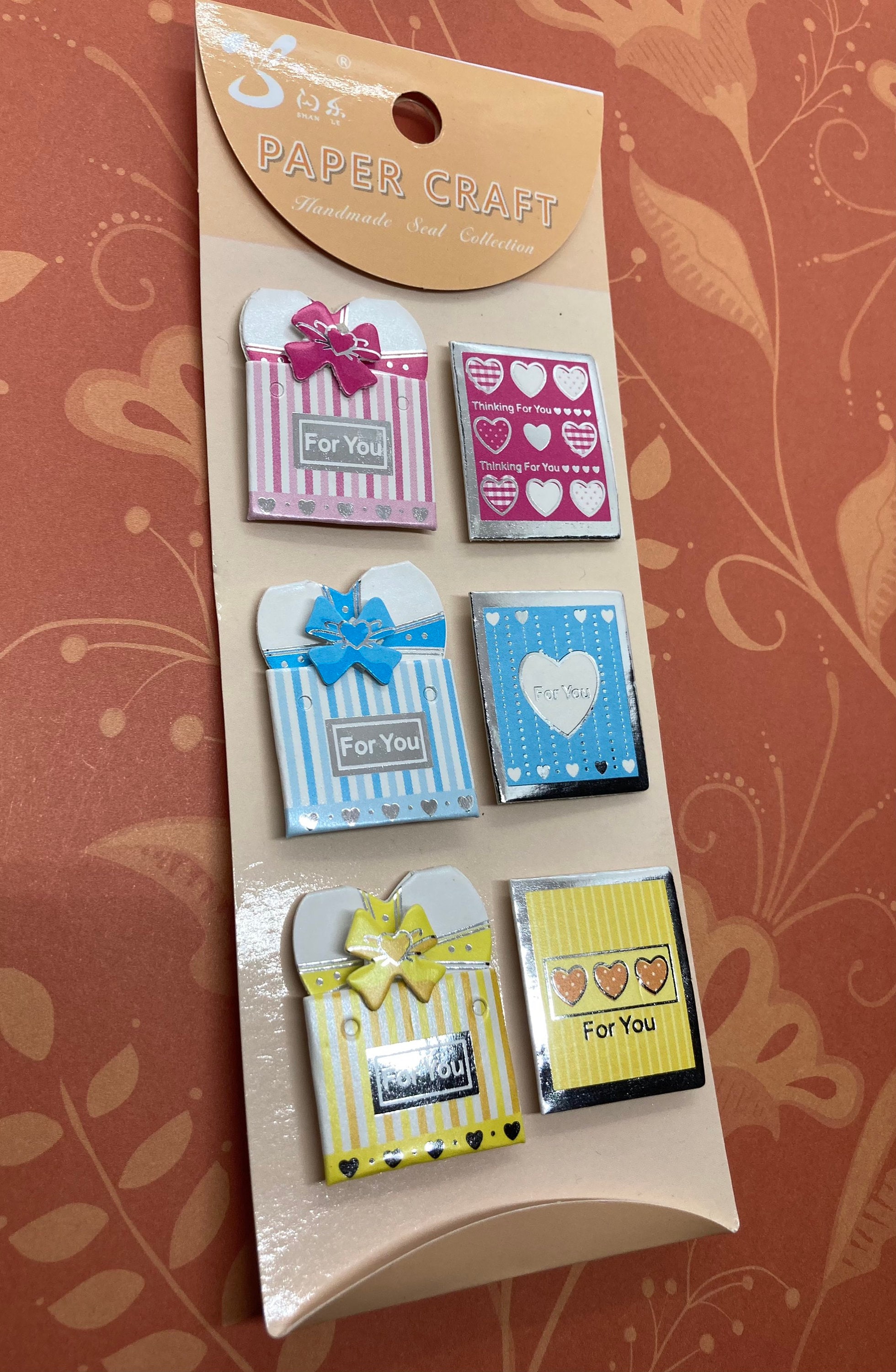 3 D Stickers Write In 3D Card Stickers-Scrapbooking Stickers | Etsy