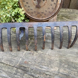 Rake Top-rake Wall Organizer-top of Rake Garden Decor-wood - Etsy