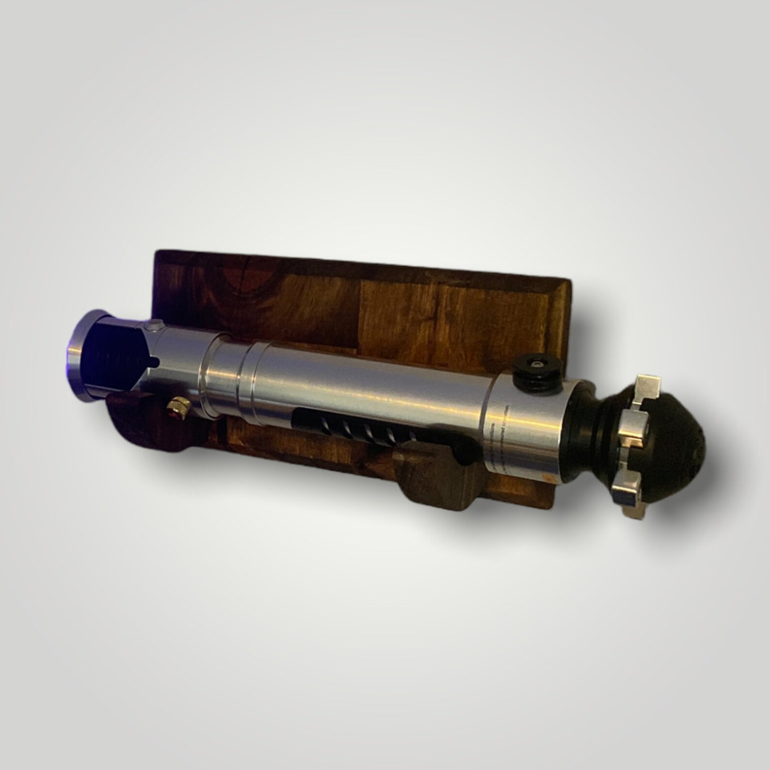 Lightsaber Wall Mount Horizontal Hilt Display Wooden - Etsy