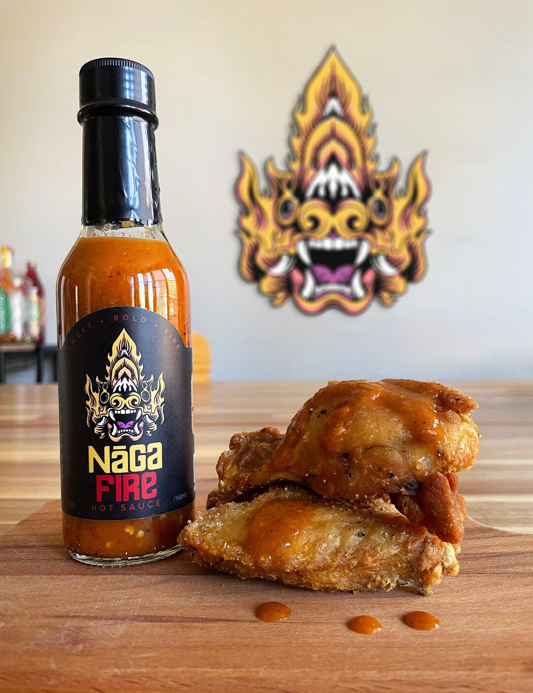 Naga Fire • Hot Sauce • Sweet • Bold Flavor • Fire - Etsy