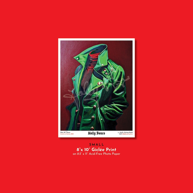 Print: not All There by Holly Schoenfield - Etsy