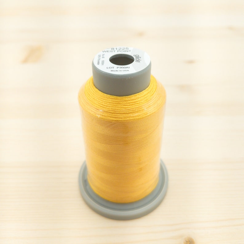 West Point Yellow Yellow thread Thread Glide Thread by | Etsy