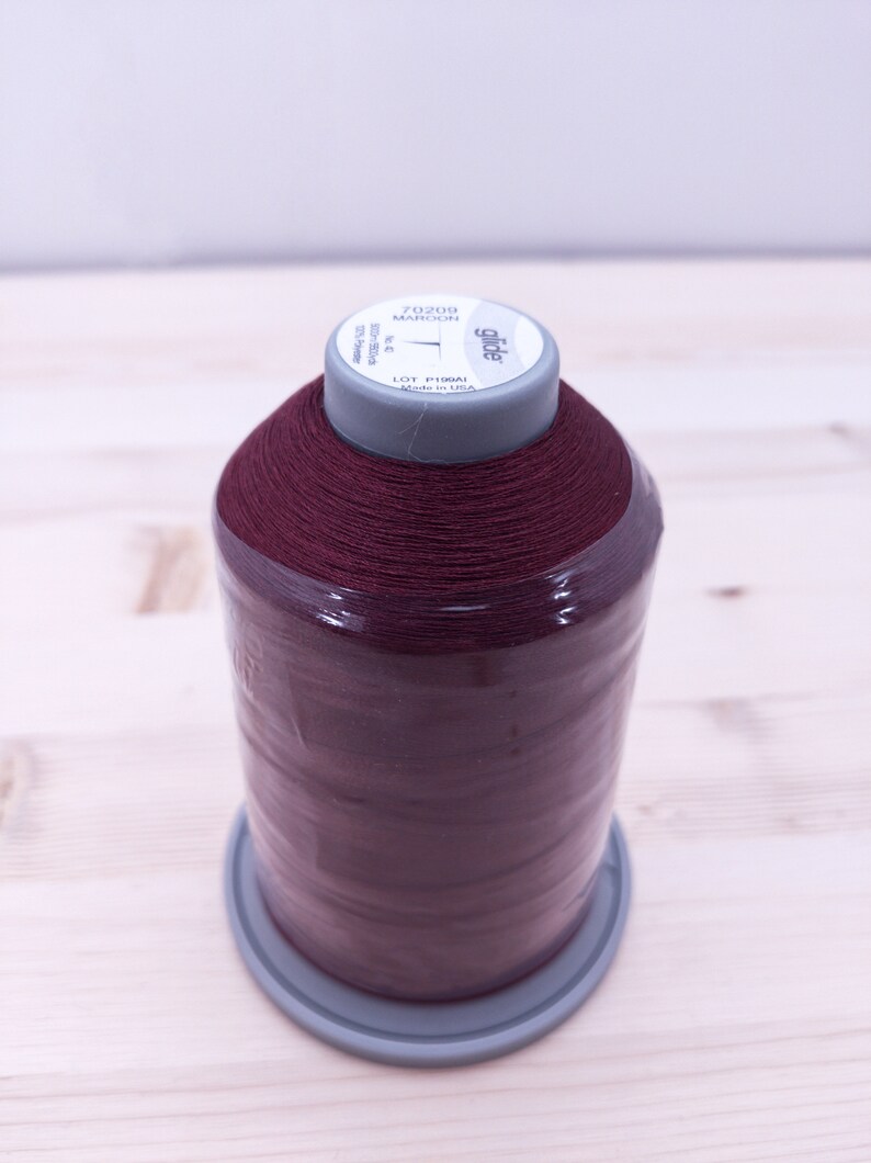 Maroon Maroon Thread Thread Glide Thread by Fil-tec - Etsy
