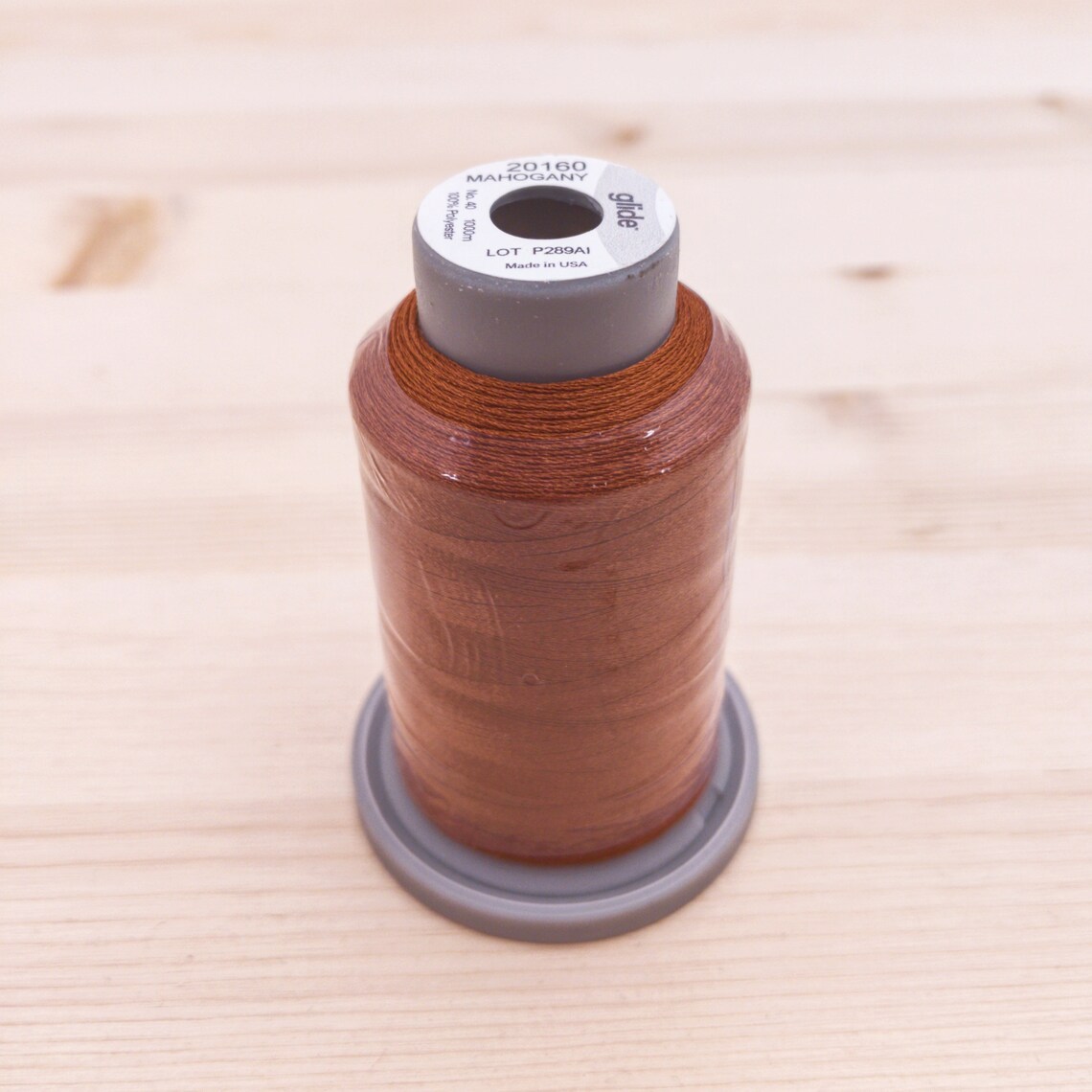 Mahogany Brown Thread Reddish Brown Thread Glide Thread by - Etsy
