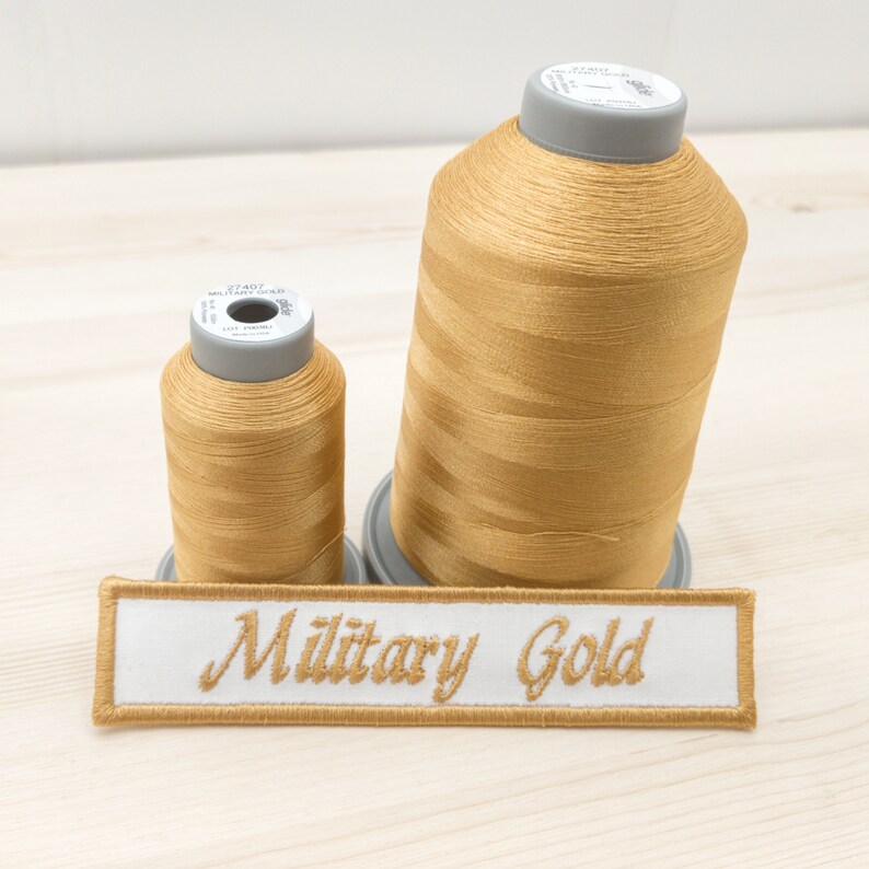 Military Gold Gold Thread Thread Glide Thread by Fil-tec - Etsy
