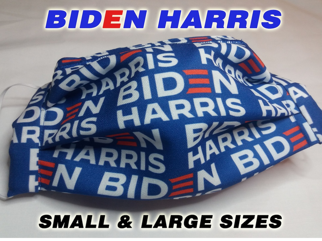 Biden Harris Face Mask |washable Nose Wire Filter Pocket | USA Democrat ...