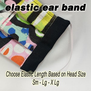 Graffiti Face Mask | Cool Summer Spring Mask | Washable Filter Pocket ...