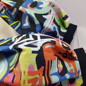 Graffiti Face Mask | Cool Summer Spring Mask | Washable Filter Pocket ...