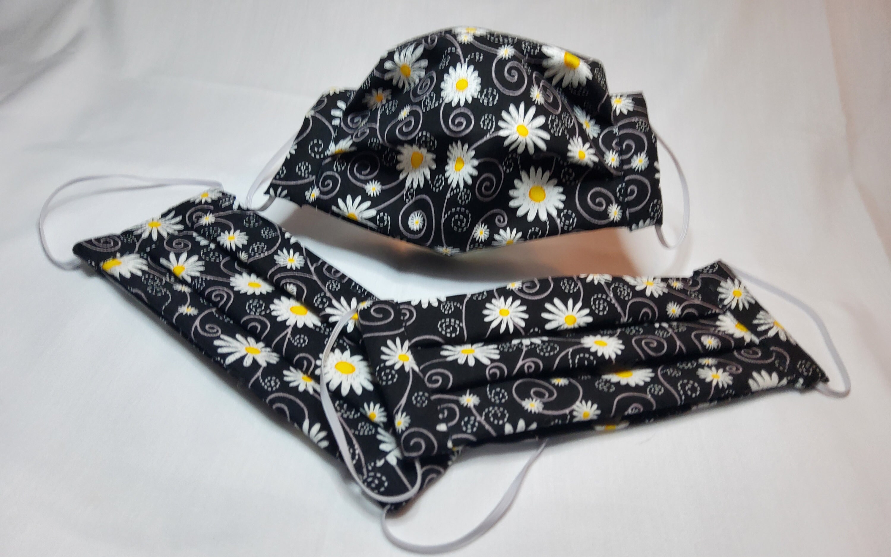Daisy Face Mask Flower Face Mask | Washable Filter Pocket Nose Wire | 2 ...