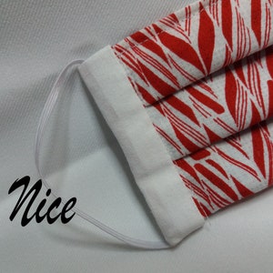 Candy Cane Face Mask Cute Xmas Mask Washable Nose Wire | Etsy