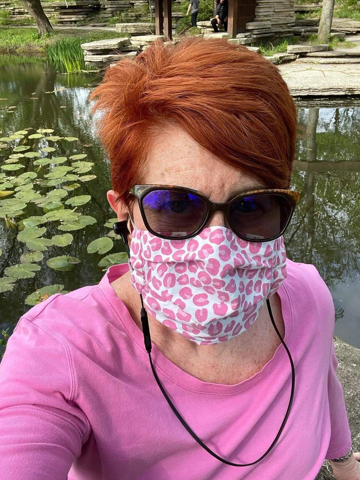 Pink Leopard Face Mask Washable Filter Pocket Nose Wire 2 | Etsy UK
