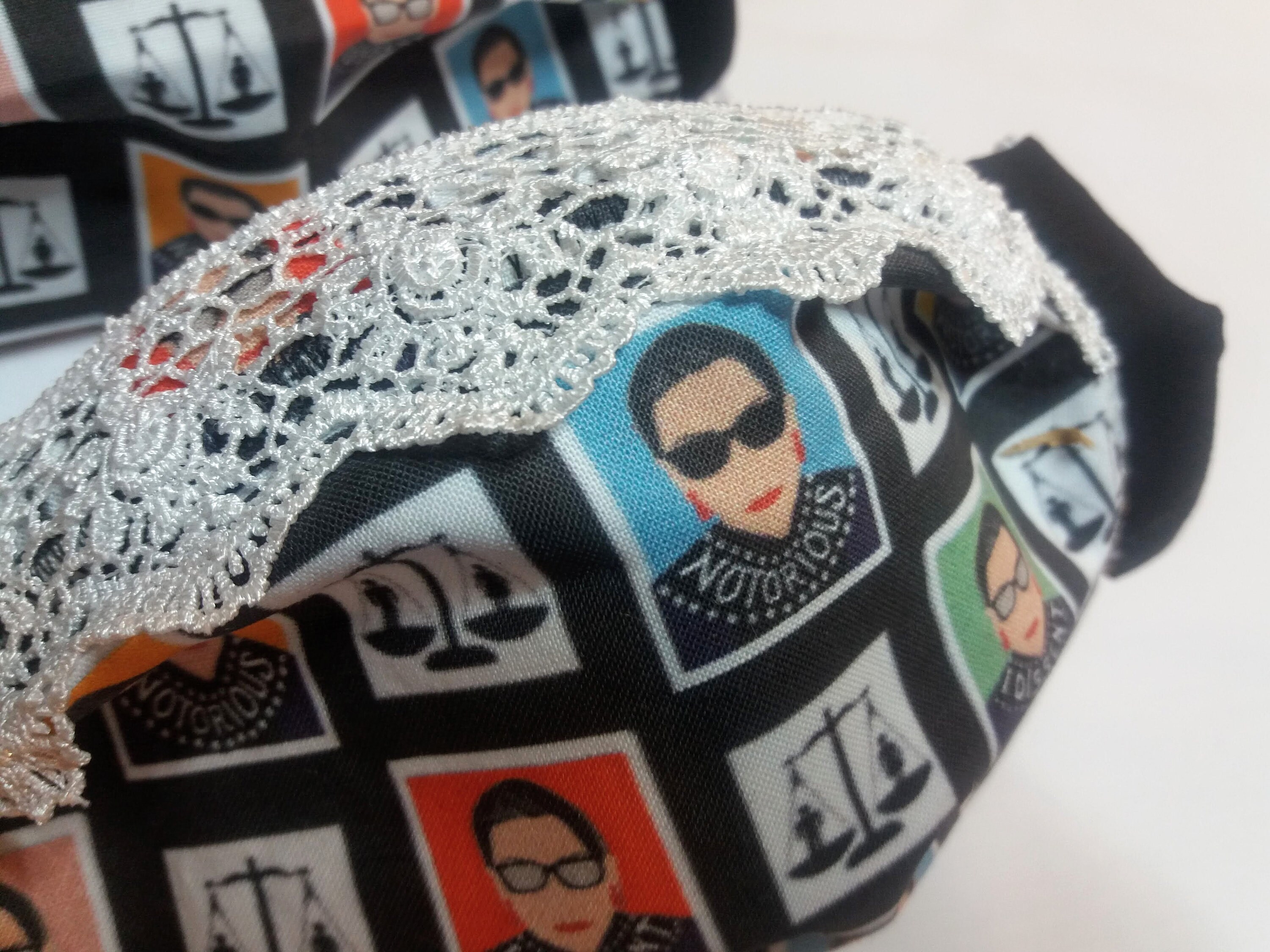 RBG Face Mask | Ruth Bader Ginsburg Face Mask | Dissent Notorious RBG ...