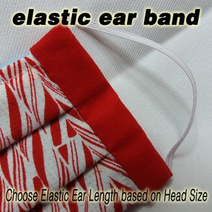 Candy Cane Face Mask Cute Xmas Mask Washable Nose Wire | Etsy