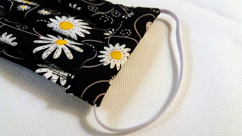 Daisy Face Mask Flower Face Mask | Washable Filter Pocket Nose Wire | 2 ...