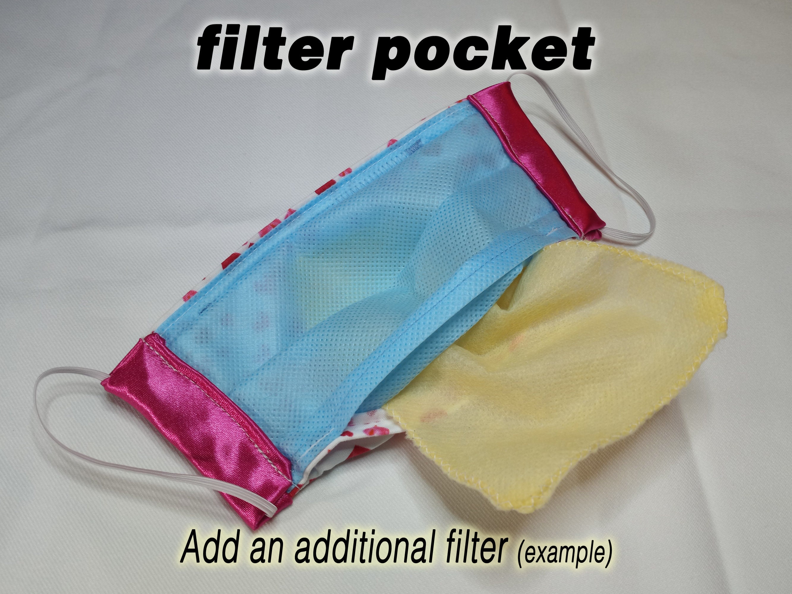 Valentines Day Mask With Nose Wire Cute Hearts Face Mask | Etsy