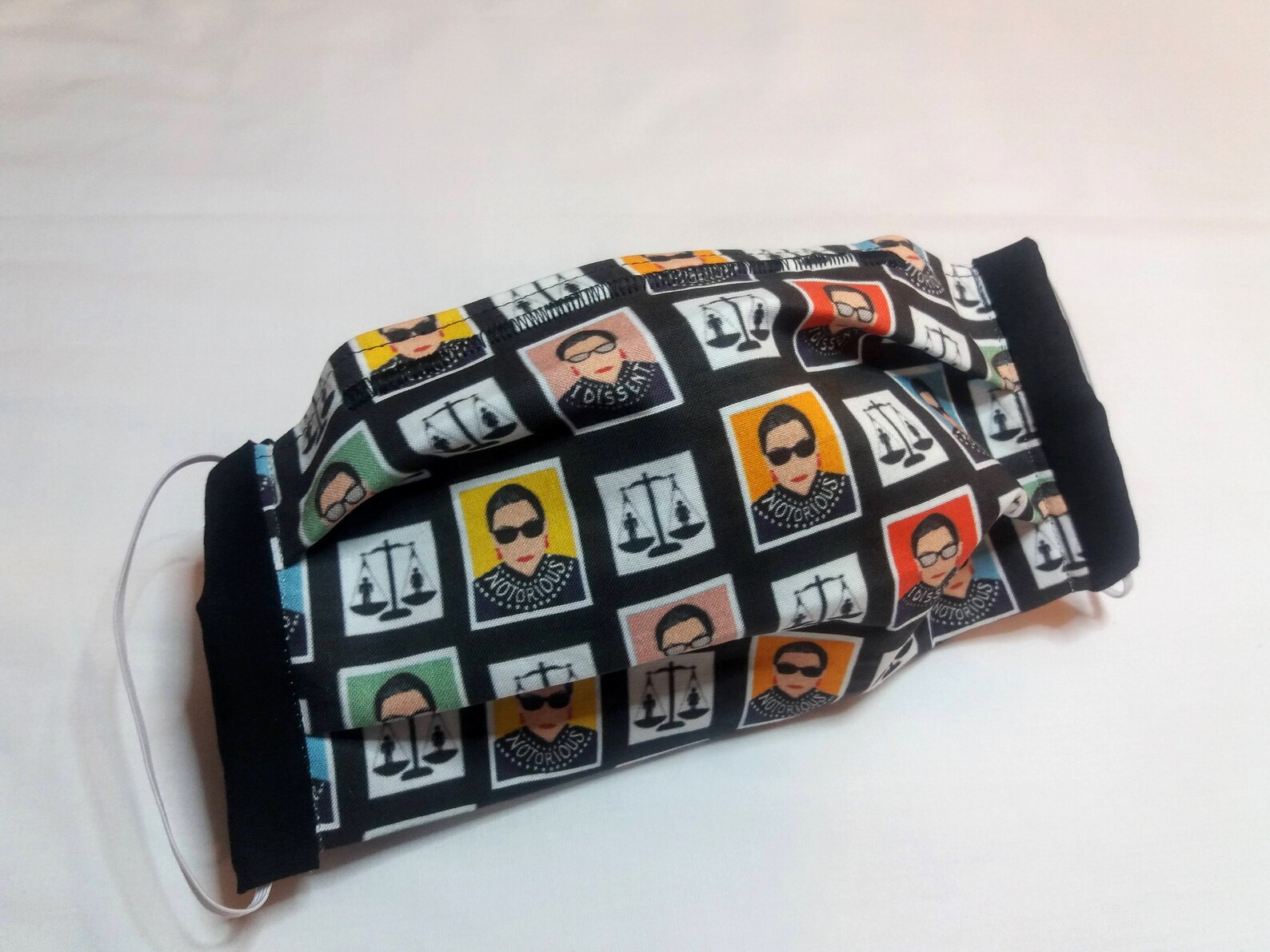 RBG Face Mask | Ruth Bader Ginsburg Face Mask | Dissent Notorious RBG ...