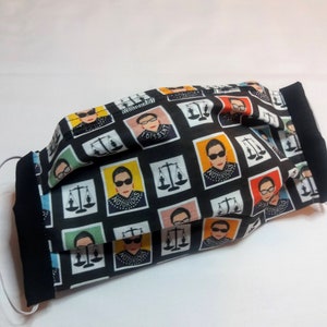 RBG Face Mask | Ruth Bader Ginsburg Face Mask | Dissent Notorious RBG ...