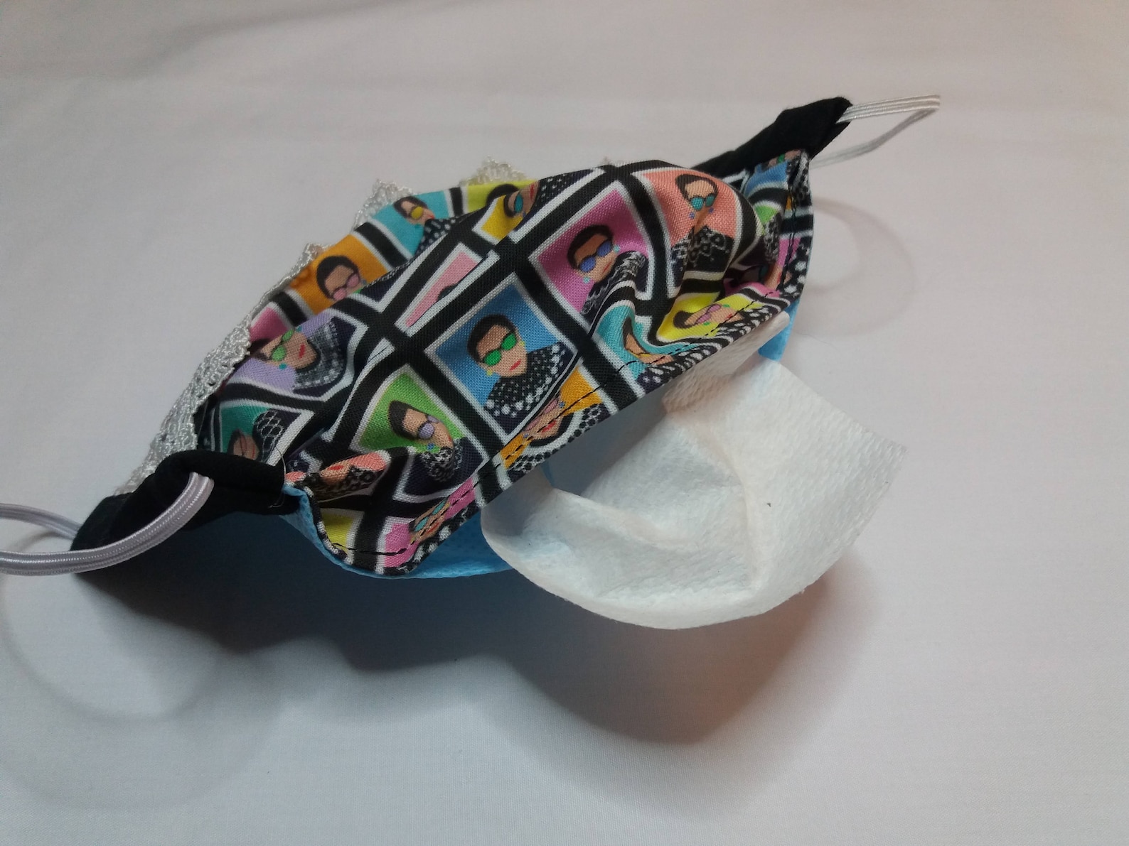 RBG Face Mask Ruth Bader Ginsburg Face Mask Dissent | Etsy