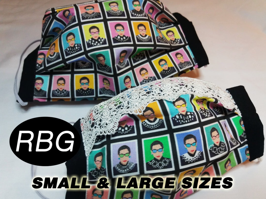 RBG Face Mask | Ruth Bader Ginsburg Face Mask | Dissent Notorious RBG ...