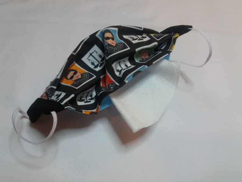 RBG Face Mask Ruth Bader Ginsburg Face Mask Dissent | Etsy