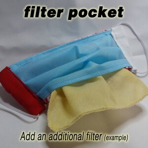 Candy Cane Face Mask Cute Xmas Mask Washable Nose Wire | Etsy