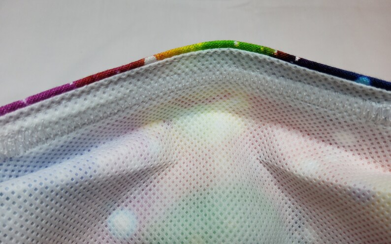 LGBT Pride Rainbow Face Mask Washable Reusable Filter Pocket - Etsy