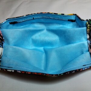 Graffiti Face Mask | Washable Reusable Nose Wire Filter Pocket | 2 ...