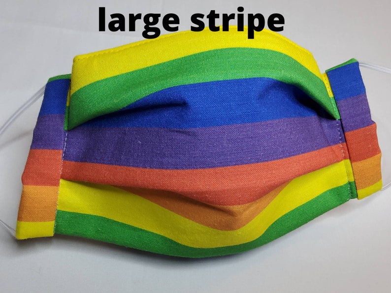 LGBT Pride Rainbow Face Mask Reusable / Washable Mask Filter - Etsy