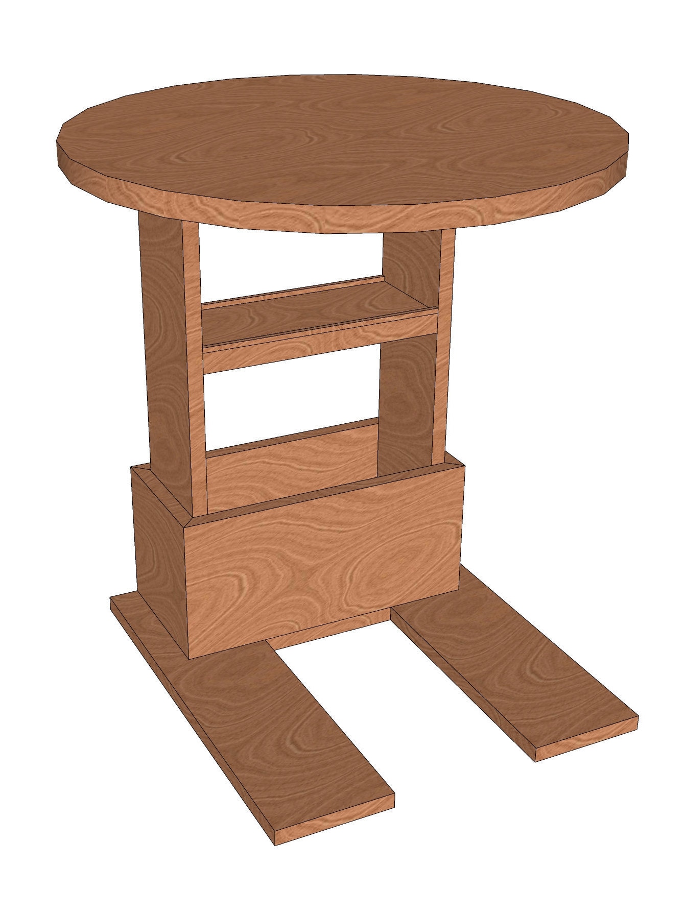 End Table Workstation - Etsy
