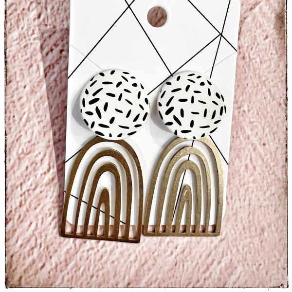 Brass Rainbow Arch Connector - Etsy