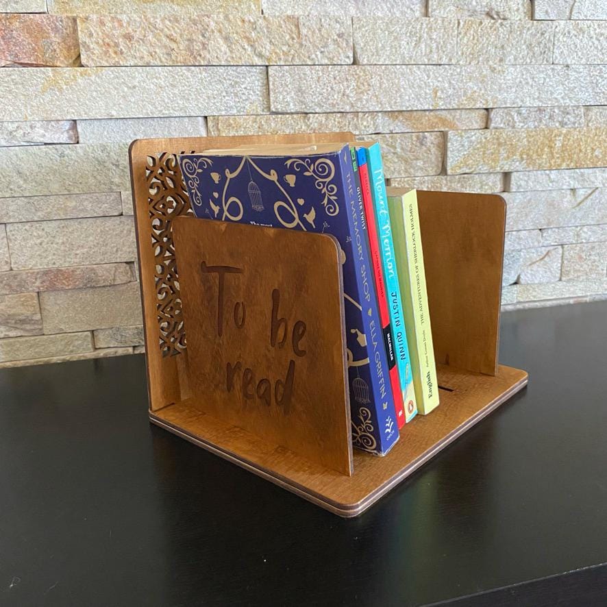 Book Holder TBR, Personalized Reading Valet, Book Accessories, Wooden ...