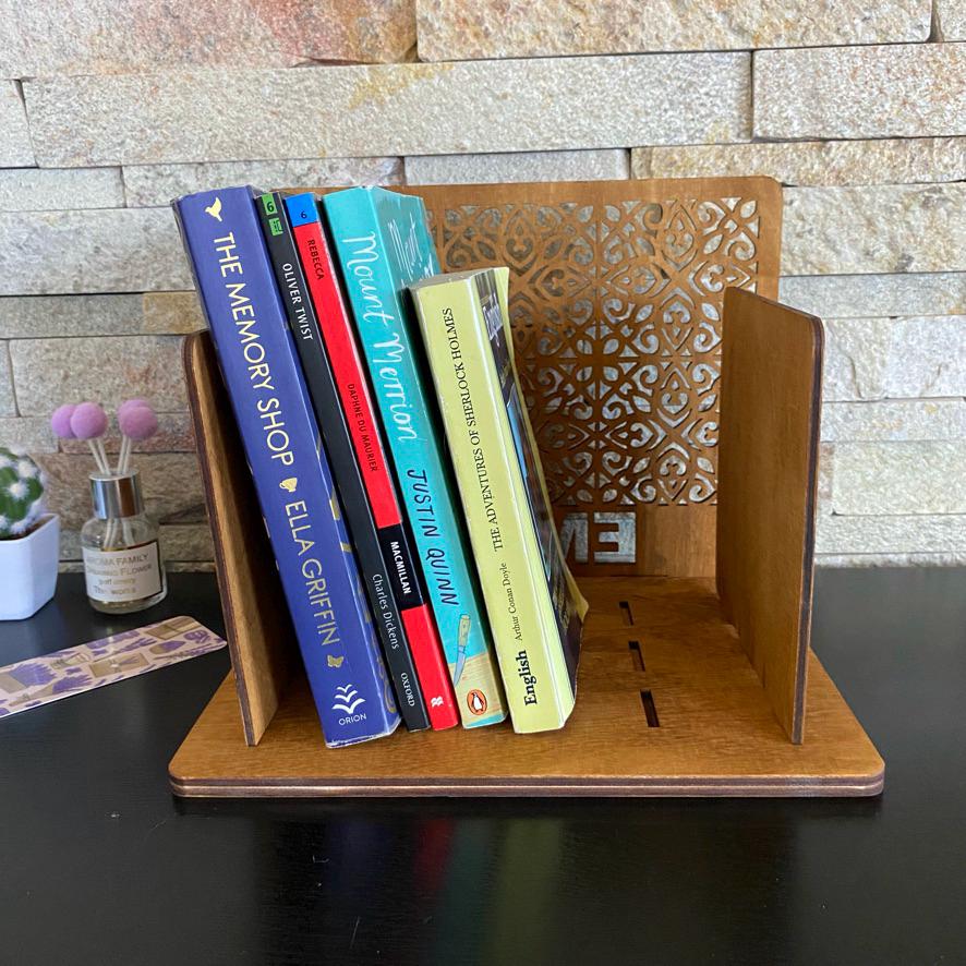Book Holder TBR, Personalized Reading Valet, Book Accessories, Wooden ...