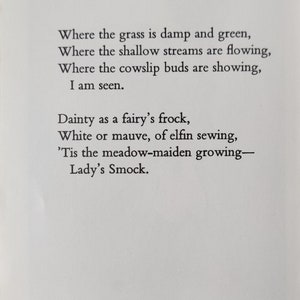 1974 Original Vintage Cicely Mary Barker Illustrated Plate 'the Song of ...