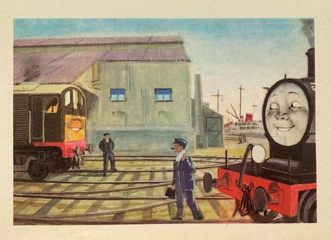 1970's Original Vintage C Reginald Dalby Main Line Engines 'edward and ...