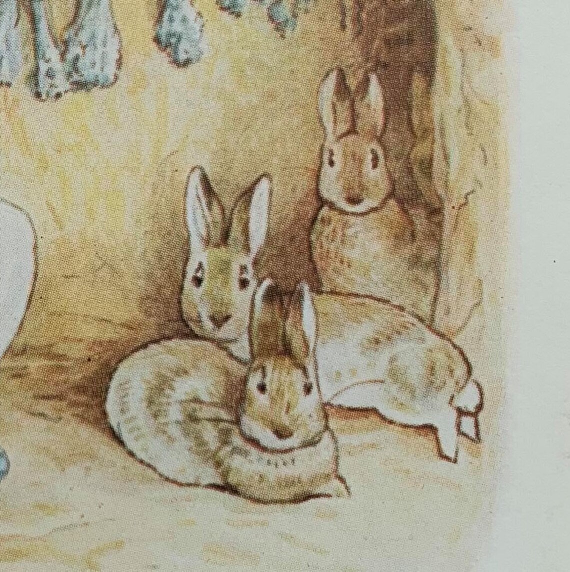 1920's 'flopsy Mopsy and Cotton Tail' Original - Etsy