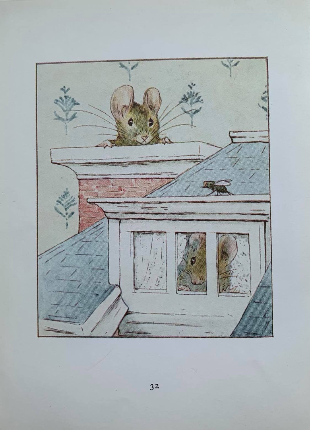 1950's Vintage 'the Tale of Two Bad Mice' 'hunca Munca and Tom Thumb ...