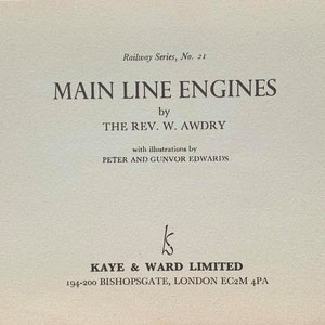 1970's Original Vintage C Reginald Dalby Main Line Engines 'edward and ...