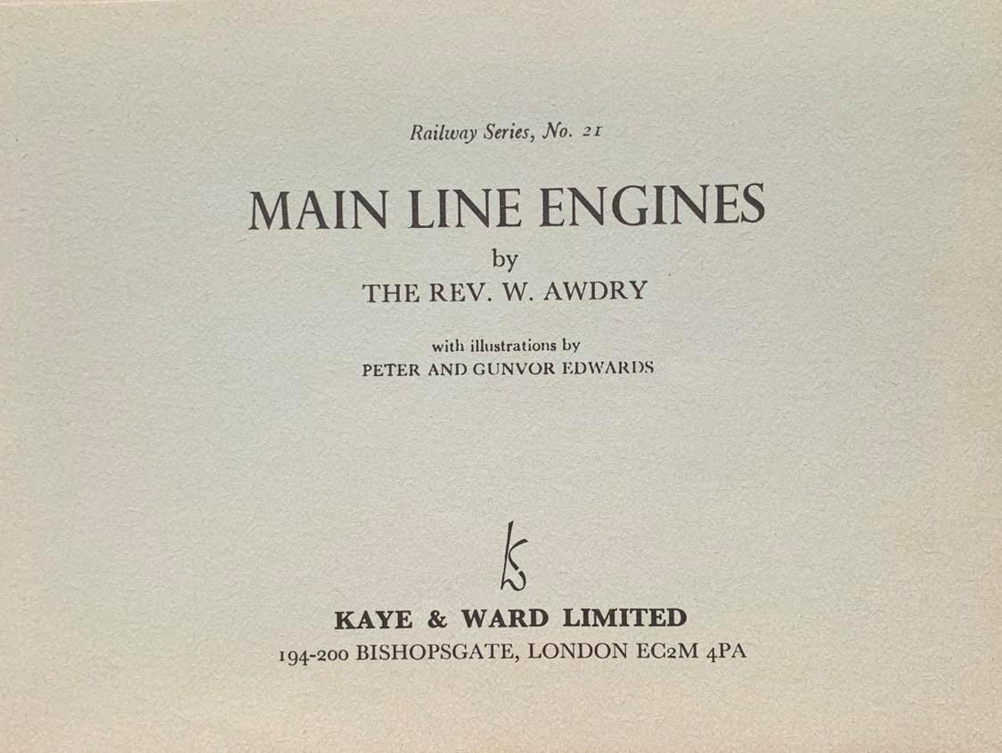 1970's Original Vintage C Reginald Dalby Main Line Engines - Etsy