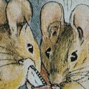 1950's Vintage 'the Tale of Two Bad Mice' 'cleaning up and Paying the ...