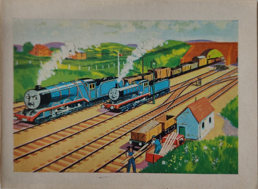 1960's and 70's Original Vintage C Reginald Dalby the Three Railway ...