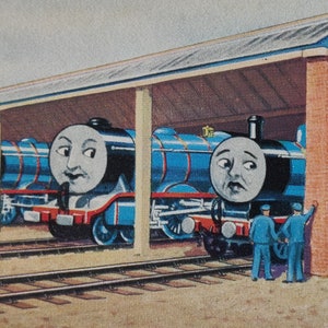 1960's and 70's Original Vintage C Reginald Dalby the Three Railway ...