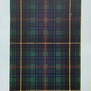 MACINNES 1949 Original Vintage Print From the Clans and Tartans of ...