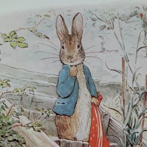1920's Vintage 'Peter Rabbit Thinking' and | Etsy