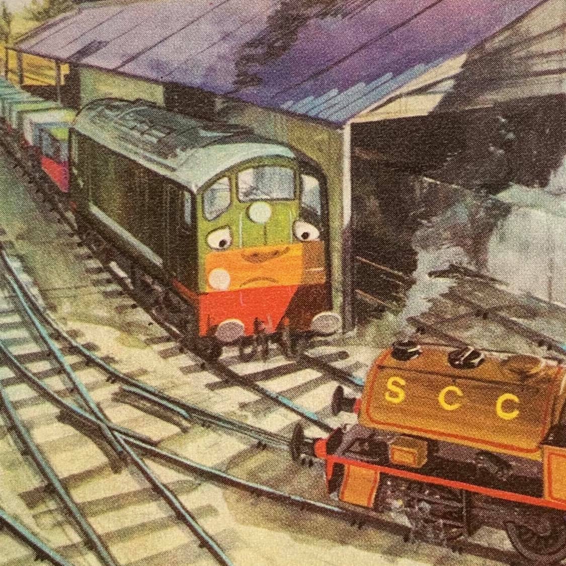 1970's Original Vintage C Reginald Dalby Main Line Engines - Etsy